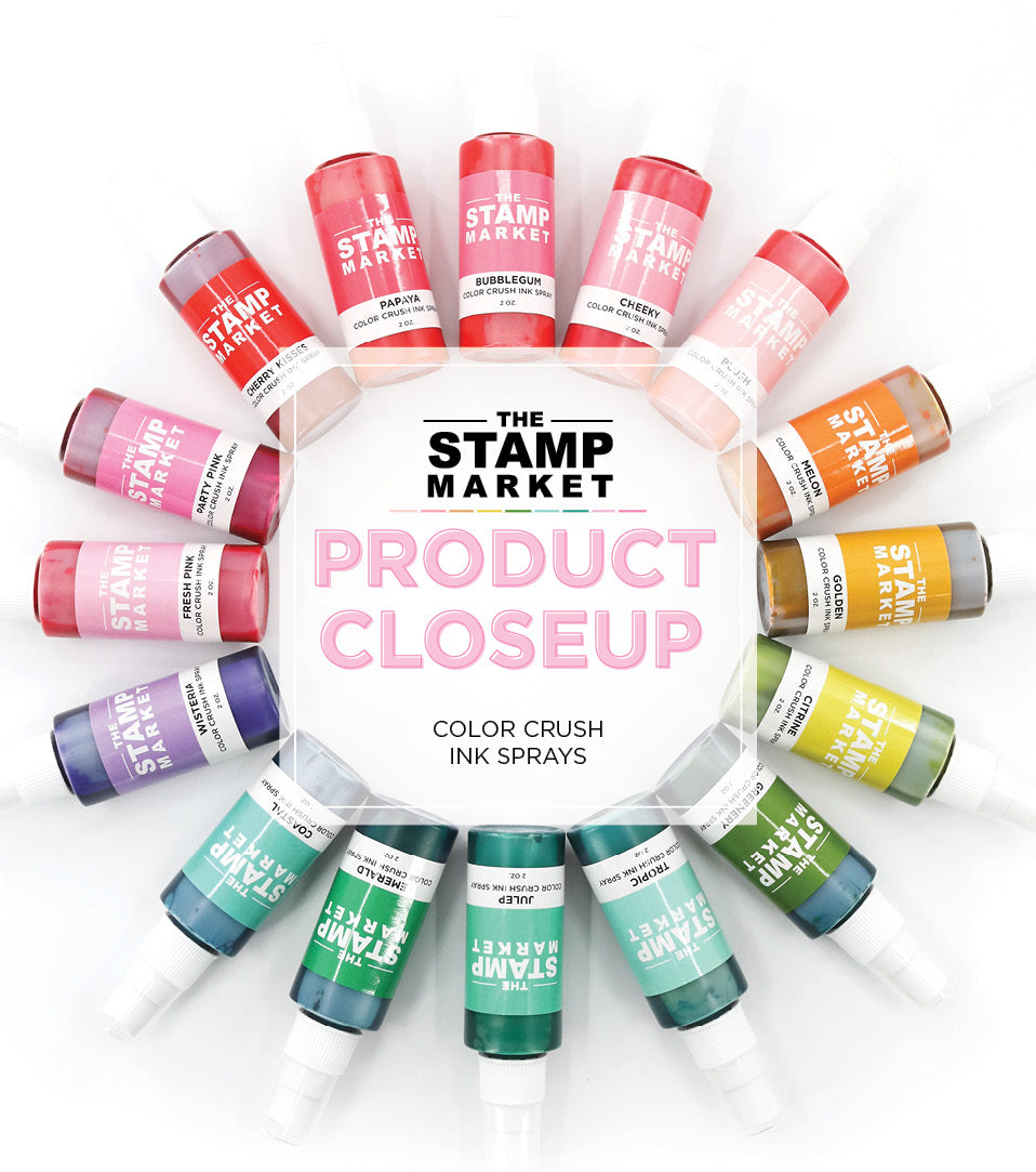 COLOR CRUSH INK SPRAY CLOSEUP – The Stamp Market