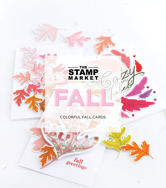 FALL COLORFUL CARDS – The Stamp Market