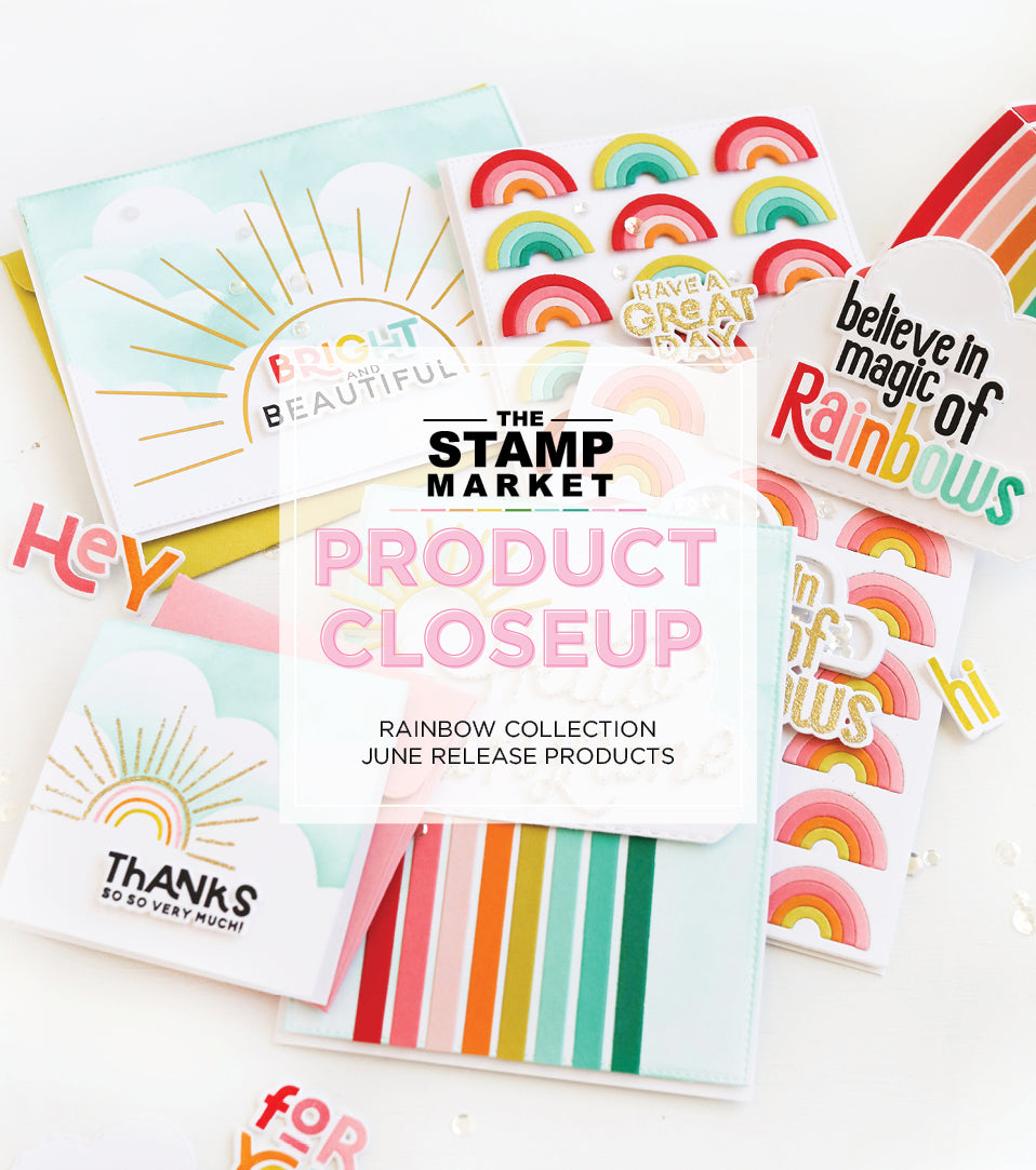 Rainbow Collection June Release – The Stamp Market