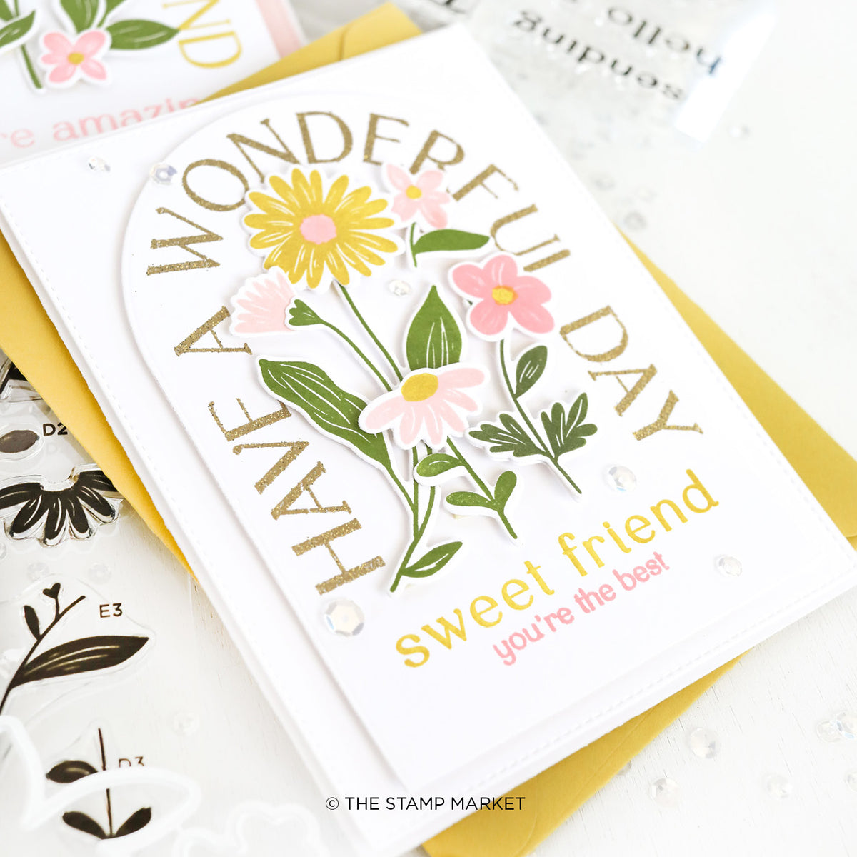 ARCHED HELLOS STAMP – The Stamp Market
