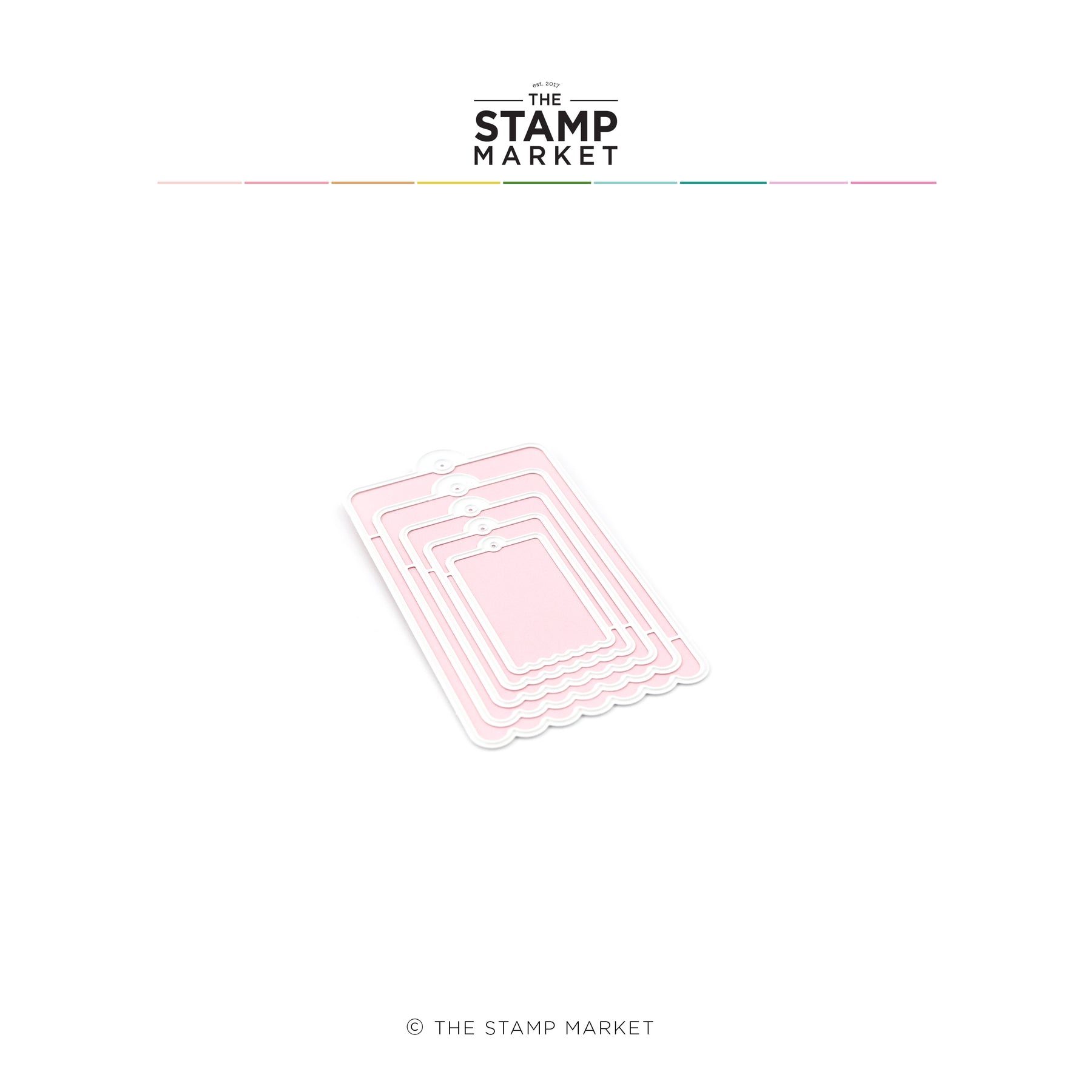 SCALLOPED EDGE TAG DIES – The Stamp Market
