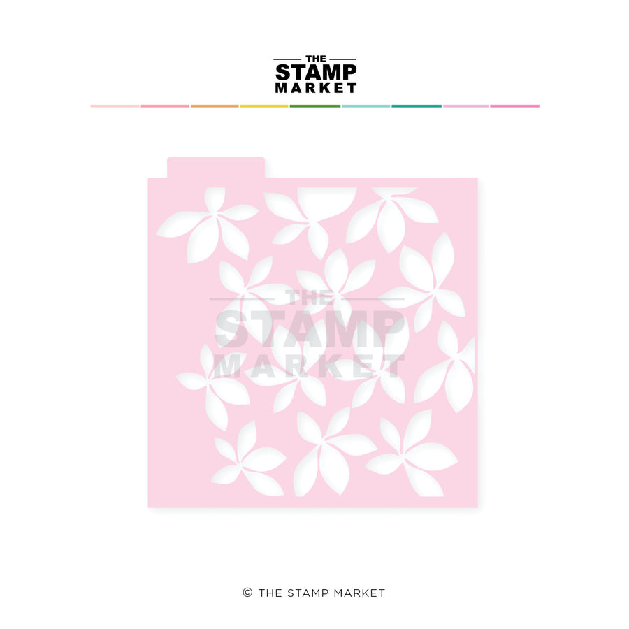 SIMPLY PETALS STENCIL – The Stamp Market