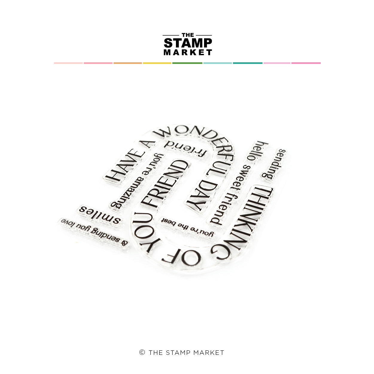 ARCHED HELLOS STAMP – The Stamp Market