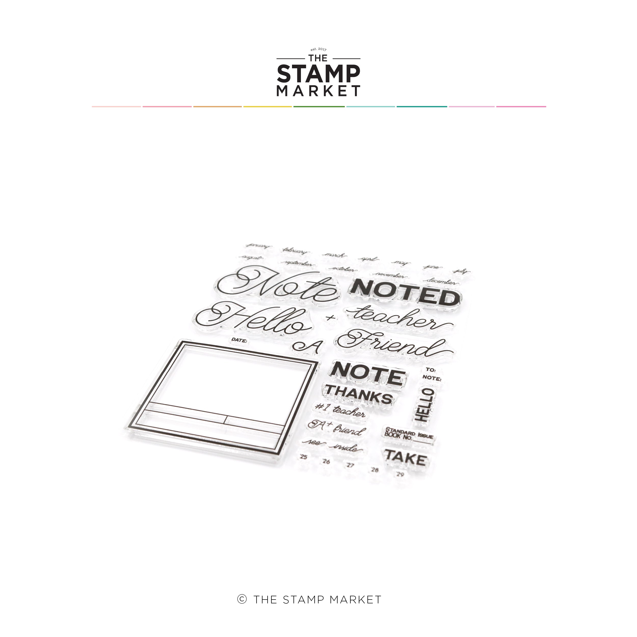 NOTEBOOK NOTES STAMP – The Stamp Market