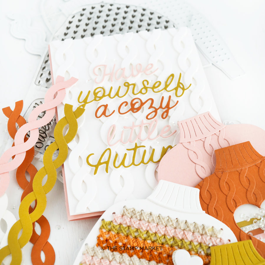 CABLE KNIT DIE – The Stamp Market