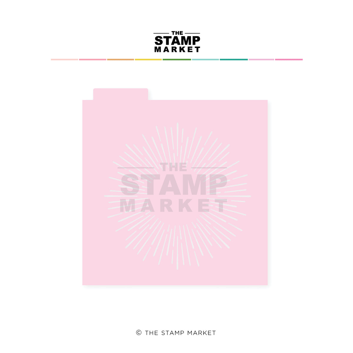 BIG BURST STENCIL – The Stamp Market
