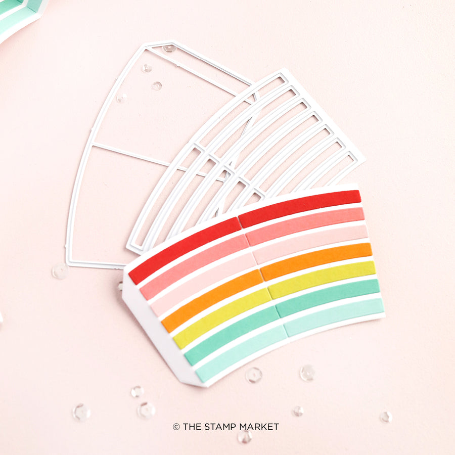 RAINBOW SURPRISE DIE – The Stamp Market