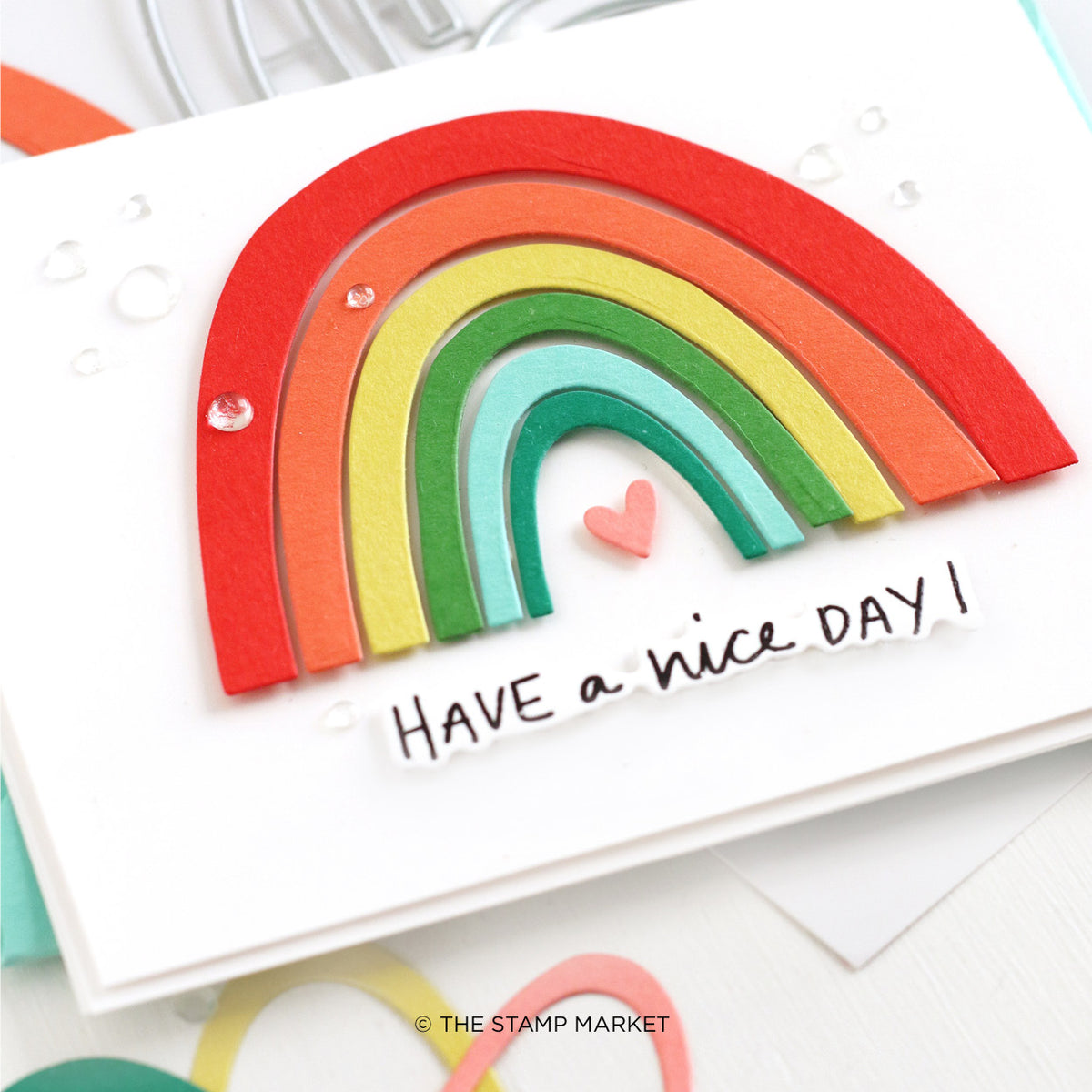 Rainbow Stripes Die – The Stamp Market