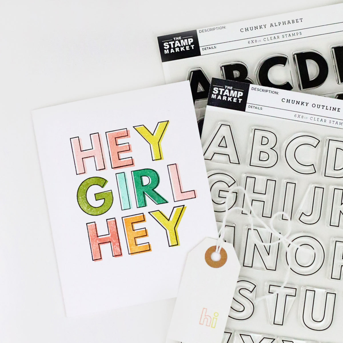 Chunky Outline Alphabet – The Stamp Market