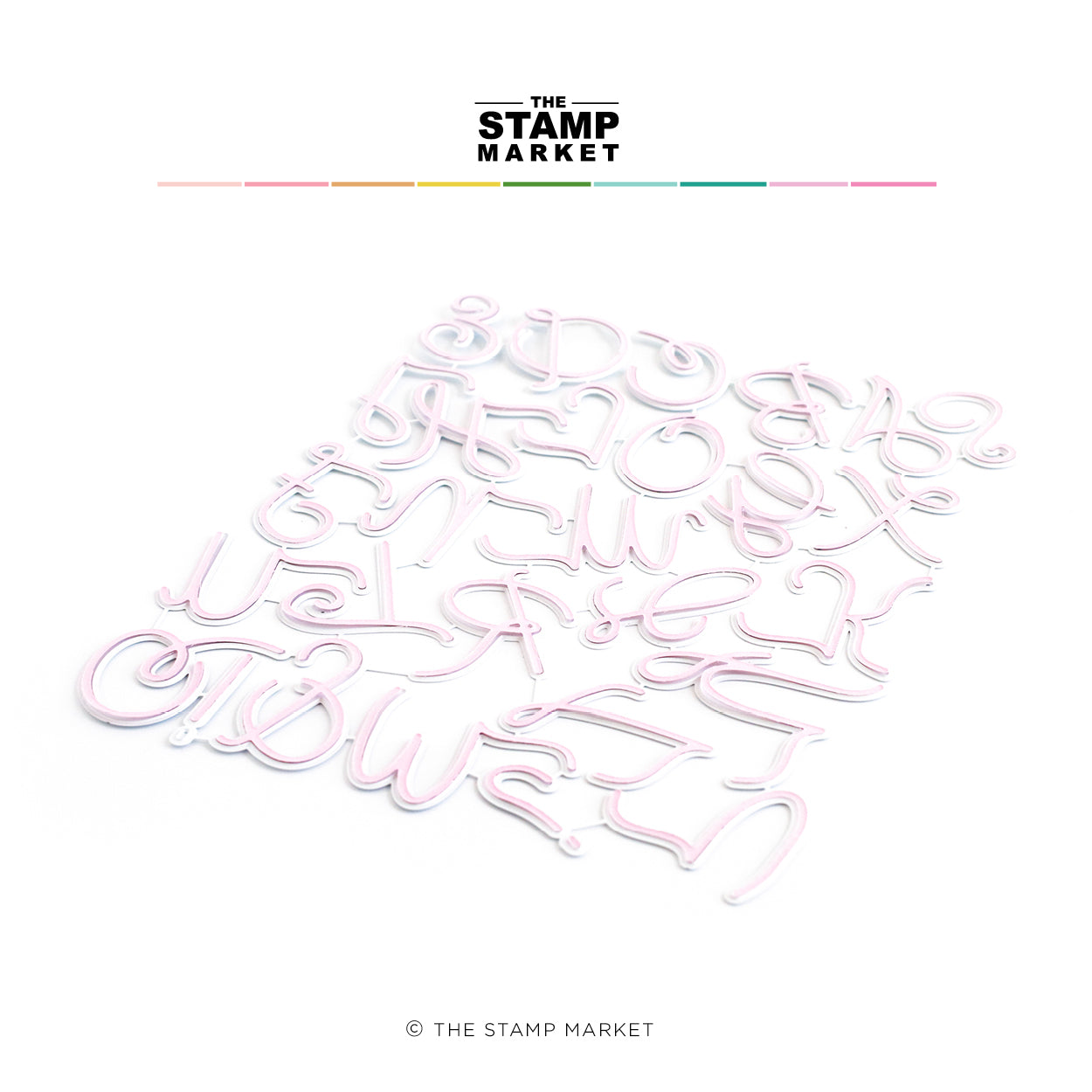 Script Background Stamp