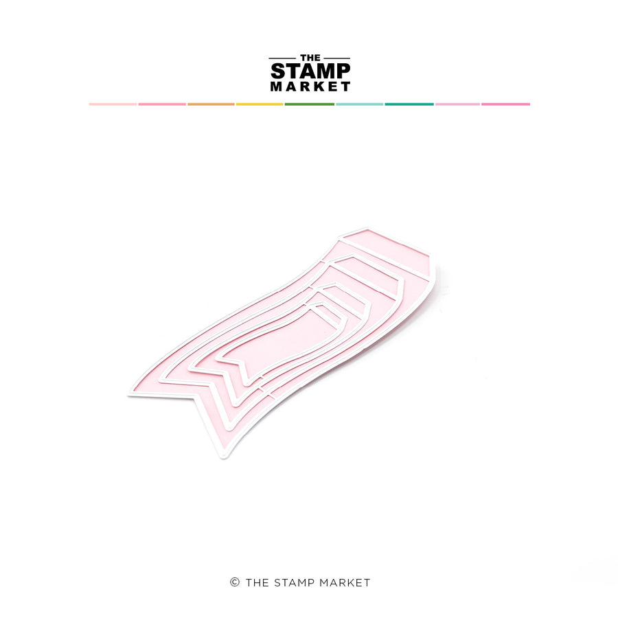 NESTED WAVY BANNERS DIES – The Stamp Market