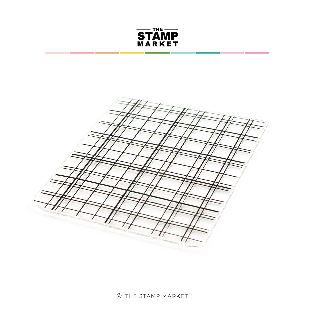 SIMPLY PLAID BACKGROUND STAMP – The Stamp Market