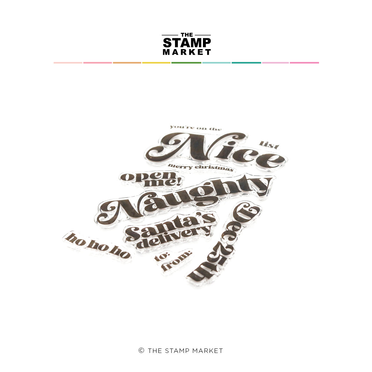 Santa Nice Stamp