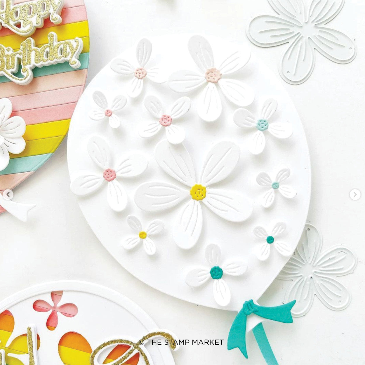 BALLOON BIRTHDAY DIE – The Stamp Market