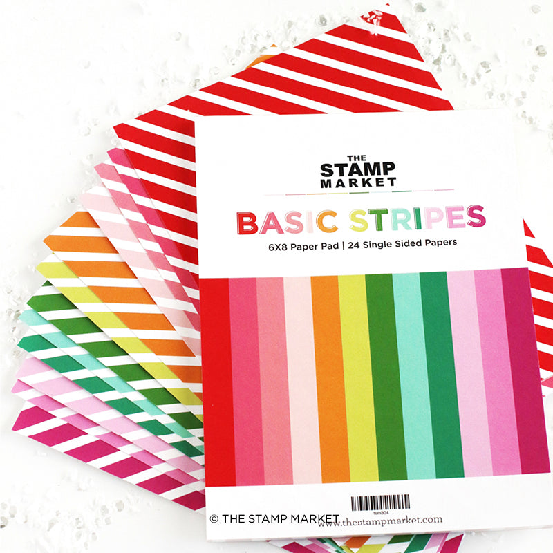 PATTERNED PAPER BASIC STRIPES – The Stamp Market