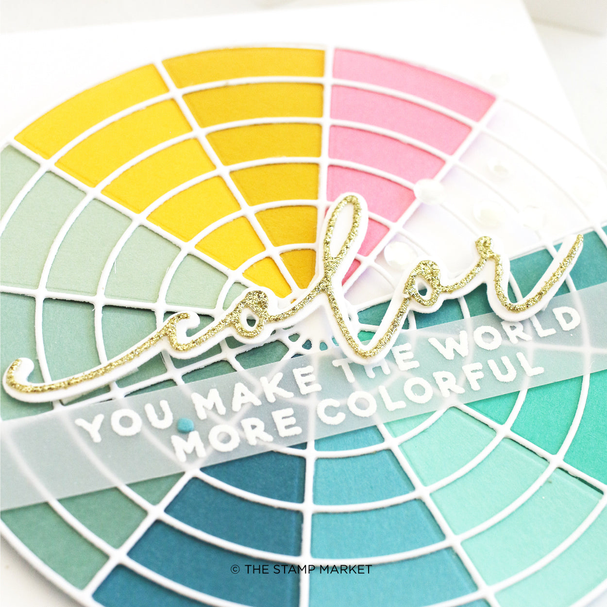 COLOR WHEEL DIE – The Stamp Market