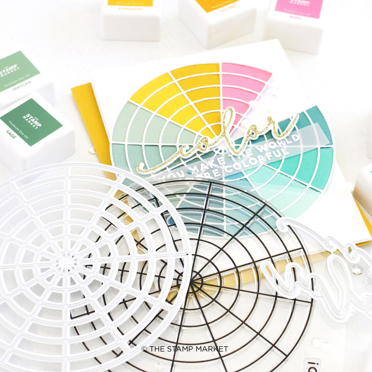 COLOR WHEEL DIE – The Stamp Market