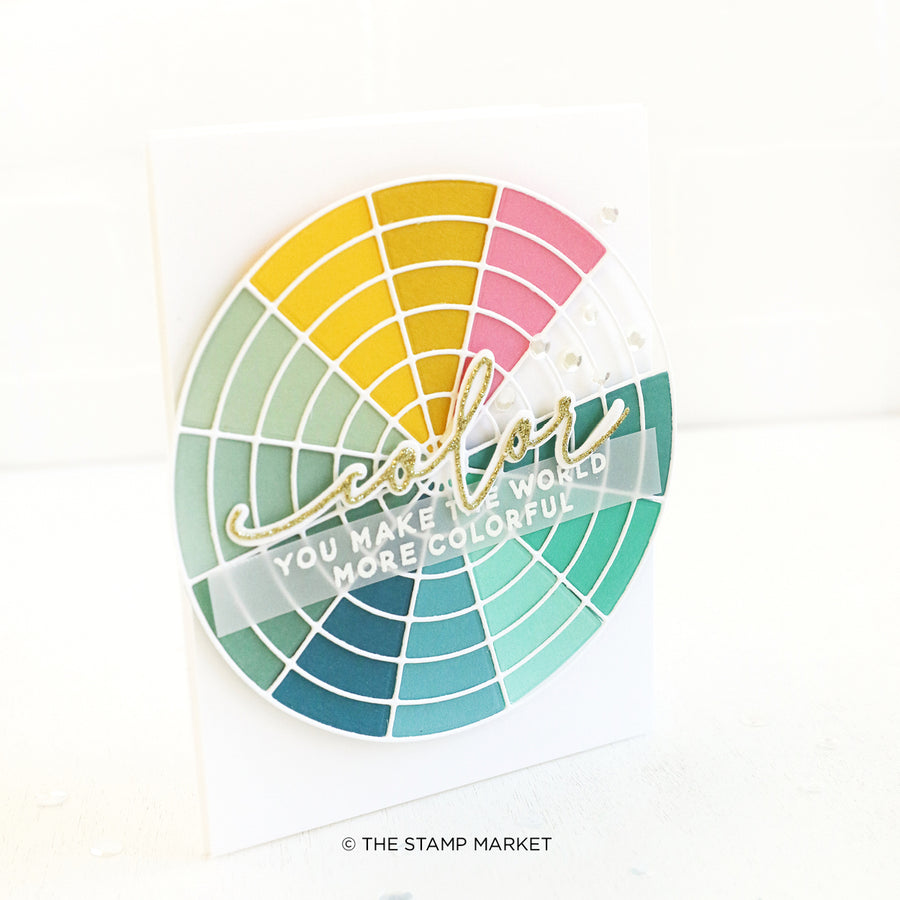 COLOR WHEEL DIE – The Stamp Market