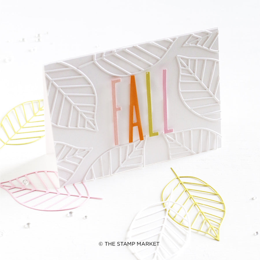 Large Leaves Die – The Stamp Market