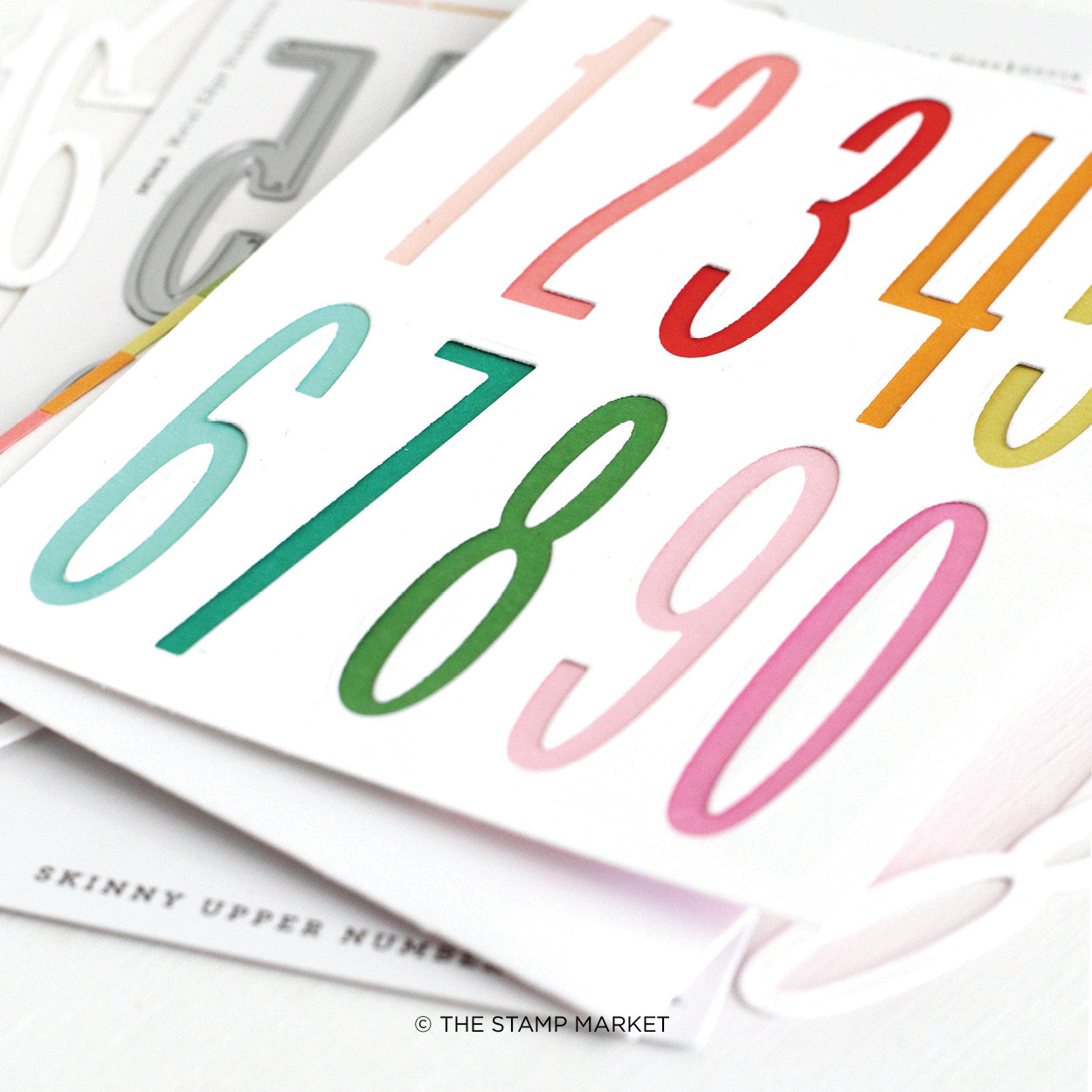 Skinny Upper Numbers – The Stamp Market
