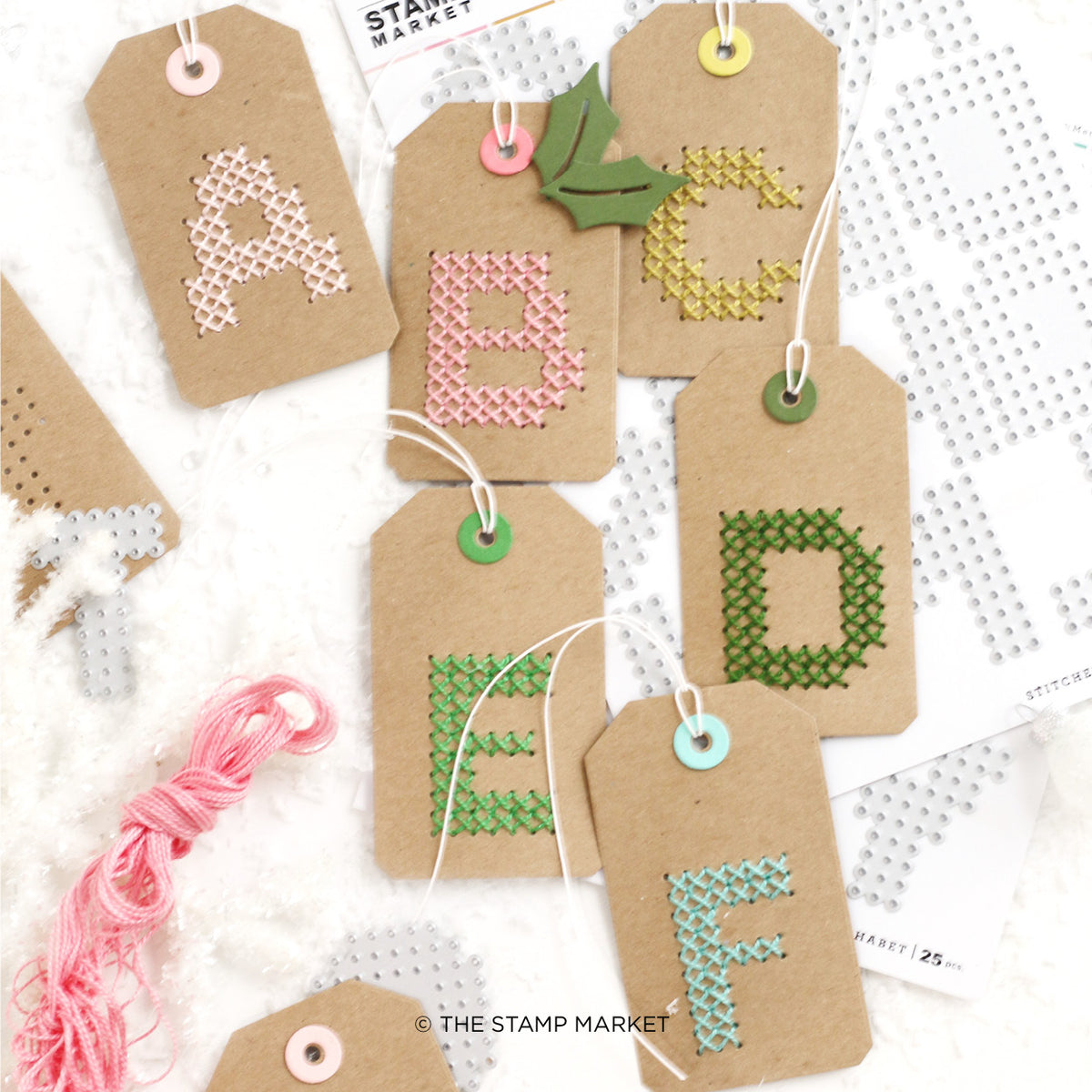 Stitched Alphabet Dies – The Stamp Market